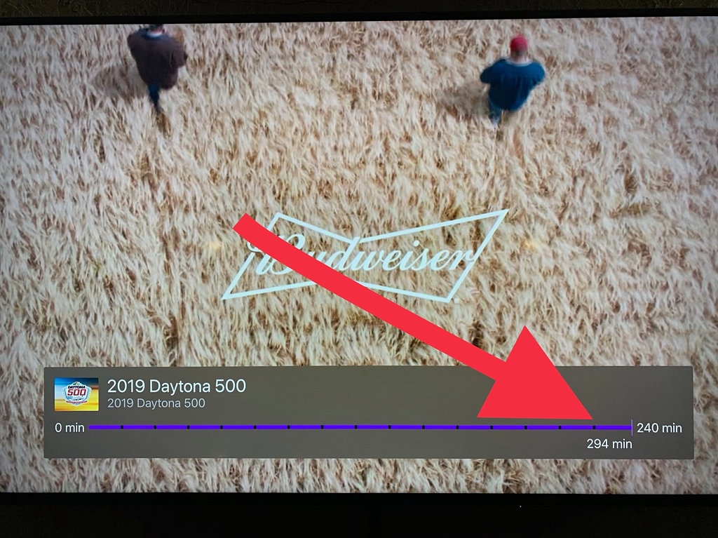 OSD Timeline Anomaly - Watching In-Progress Recording w/ Padding ...