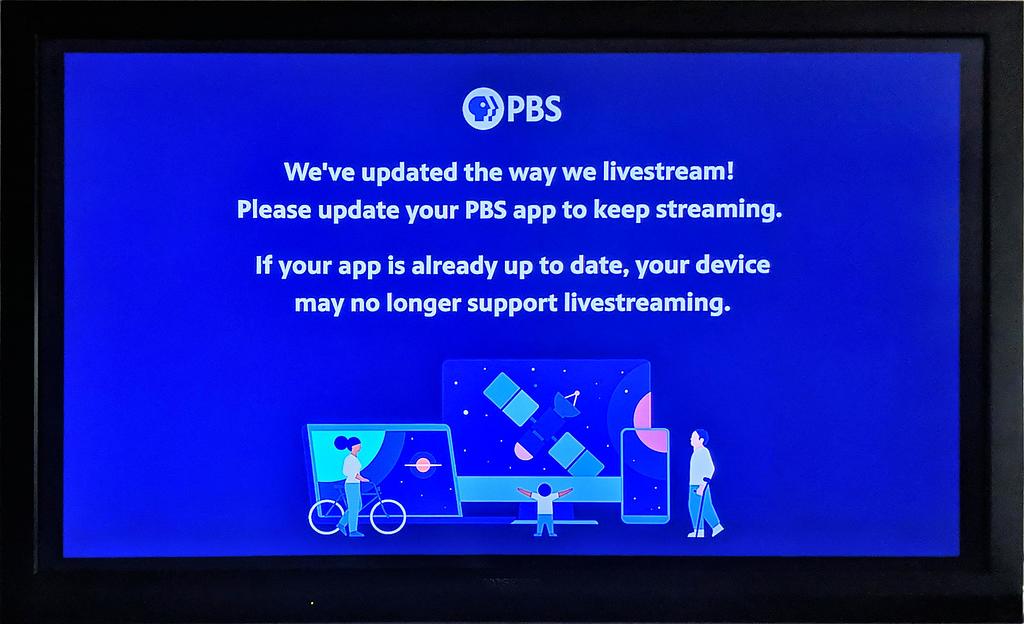 PBS Livestream update app - Channels Community