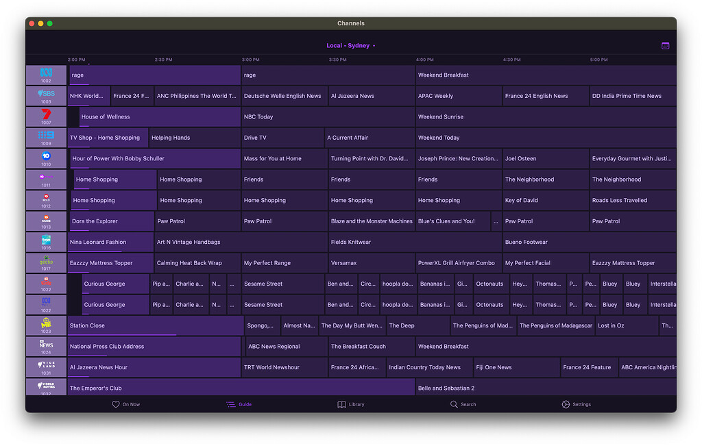 AU Freeview for Channels - Custom Channels - Channels Community