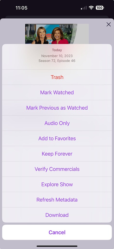 Redetect commercials in iOS app? - Feature Requests - Channels Community
