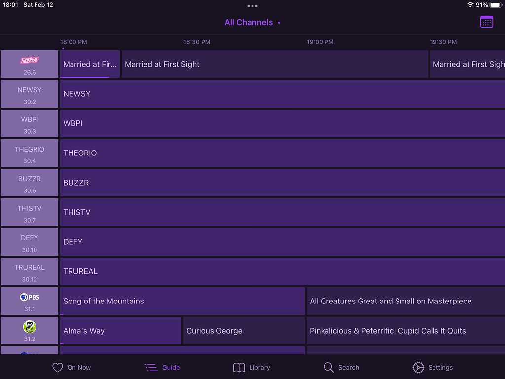 Guide on few OTA channels simply not there - Channels Community