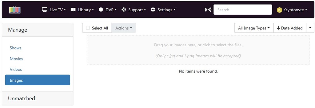 Images category? - Channels DVR Server - Channels Community