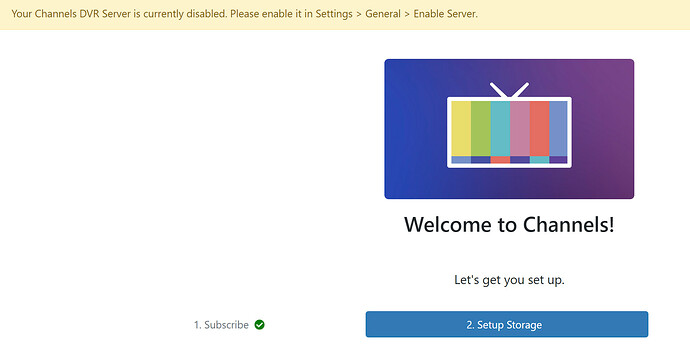 Settings > General > Enable Server - Windows 11 Pro - Channels DVR Server - Channels Community
