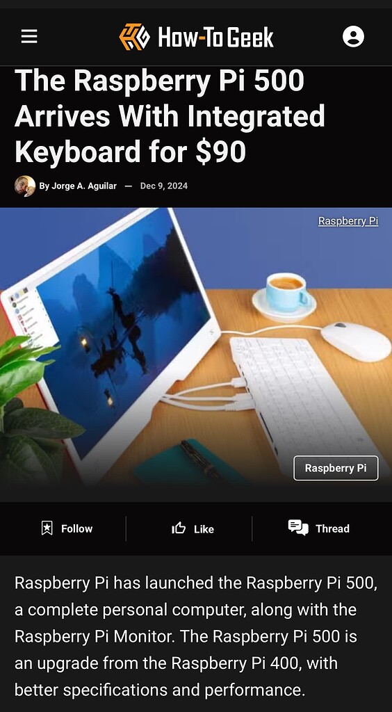 Raspberry Pi 500 - Channels DVR Server - Channels Community