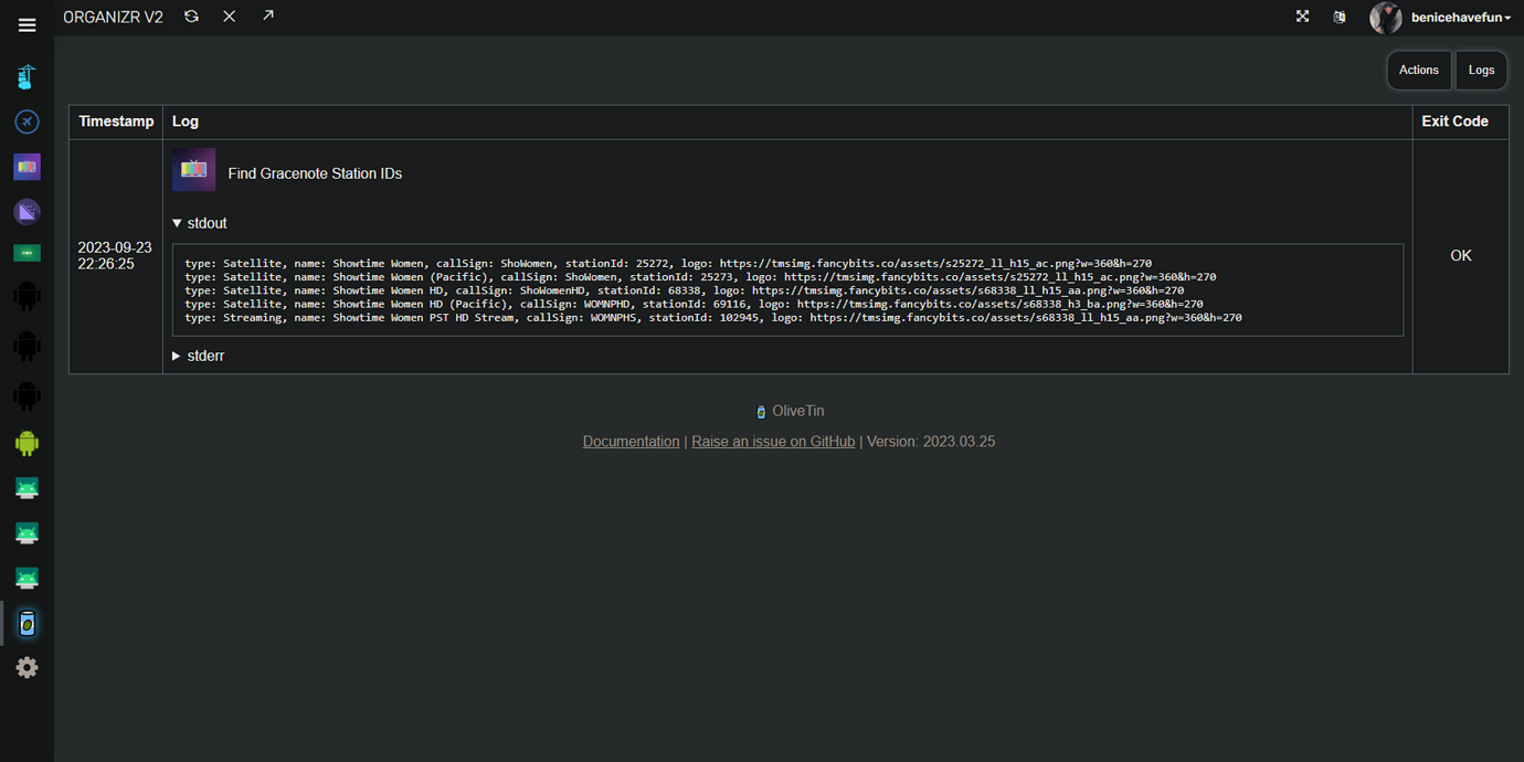 OliveTin for Channels: An Interface for Misc Channels DVR Scripts ...