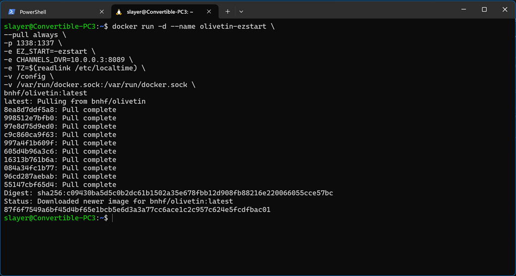 OliveTin EZ-Start: The Next Generation. Deploy OliveTin-for-Channels from the Command Line ...