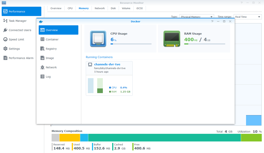 Channels DVR Docker memory usage - Channels DVR Server - Channels Community