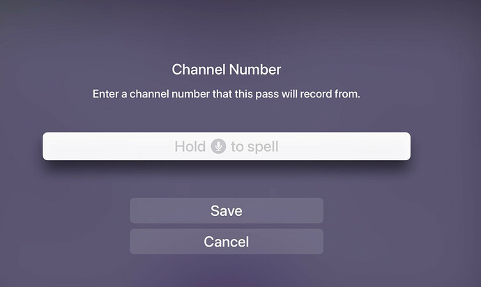 Record certain channels - Channels Community