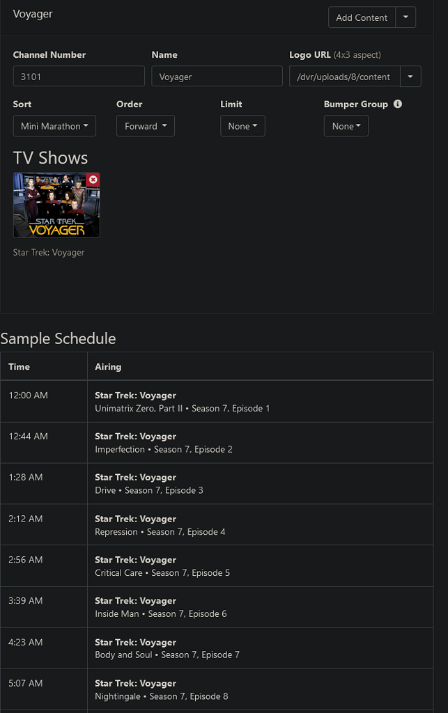 Virtual Channel Sort confusion - Channels DVR Server - Channels Community