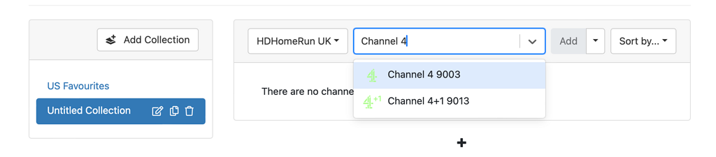 Some M3U channels not available in Channel Collections but show in "Manage Lineup" and Guide ...