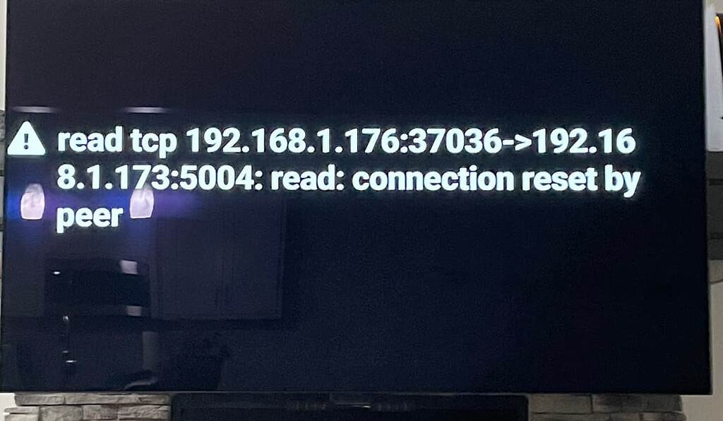 Connection reset by peer - Channels Community