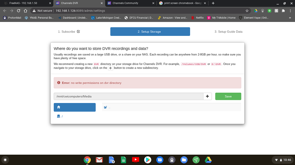 Freenas Channels Dvr Server Setup - Channels DVR Server - Channels Community
