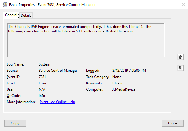 Corrupted Database? - Troubleshooting - Channels Community