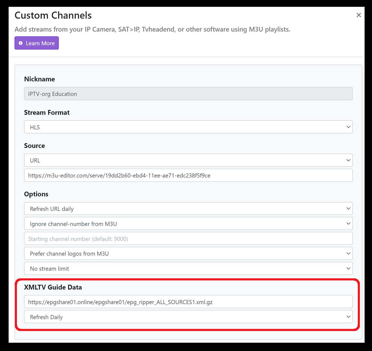 Use SchedulesDirect.com for Custom Channels EPG? - Channels DVR Server - Channels Community