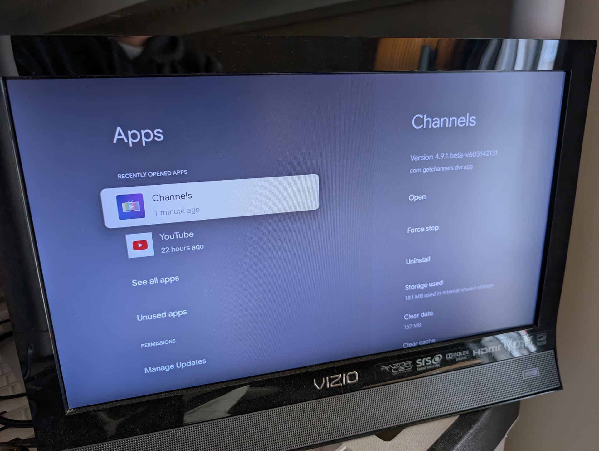 Connection Lost - Device Disk Full - Channels Android TV - Channels ...