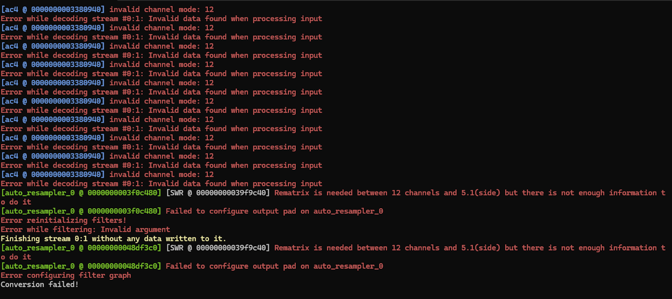 ATSC3 issues with audio/video - Troubleshooting - Channels Community