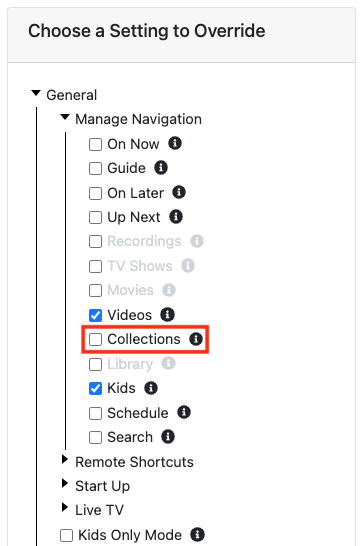 Client Setting Override - Channels DVR Server - Channels Community