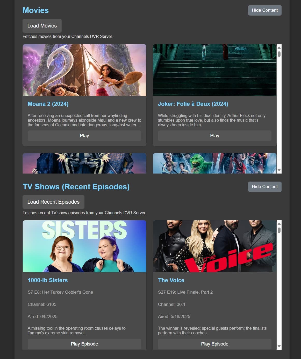 Channels App Remote Plus - Hacks - Channels Community