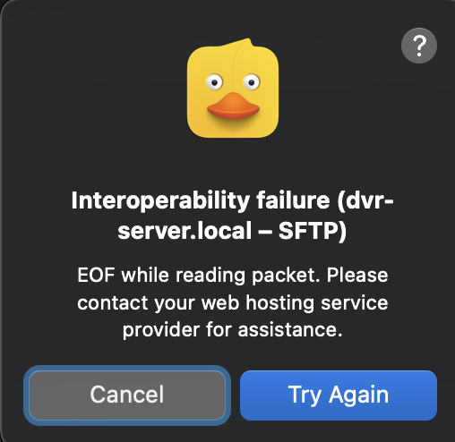 Cyberduck - Channels DVR Server - Channels Community